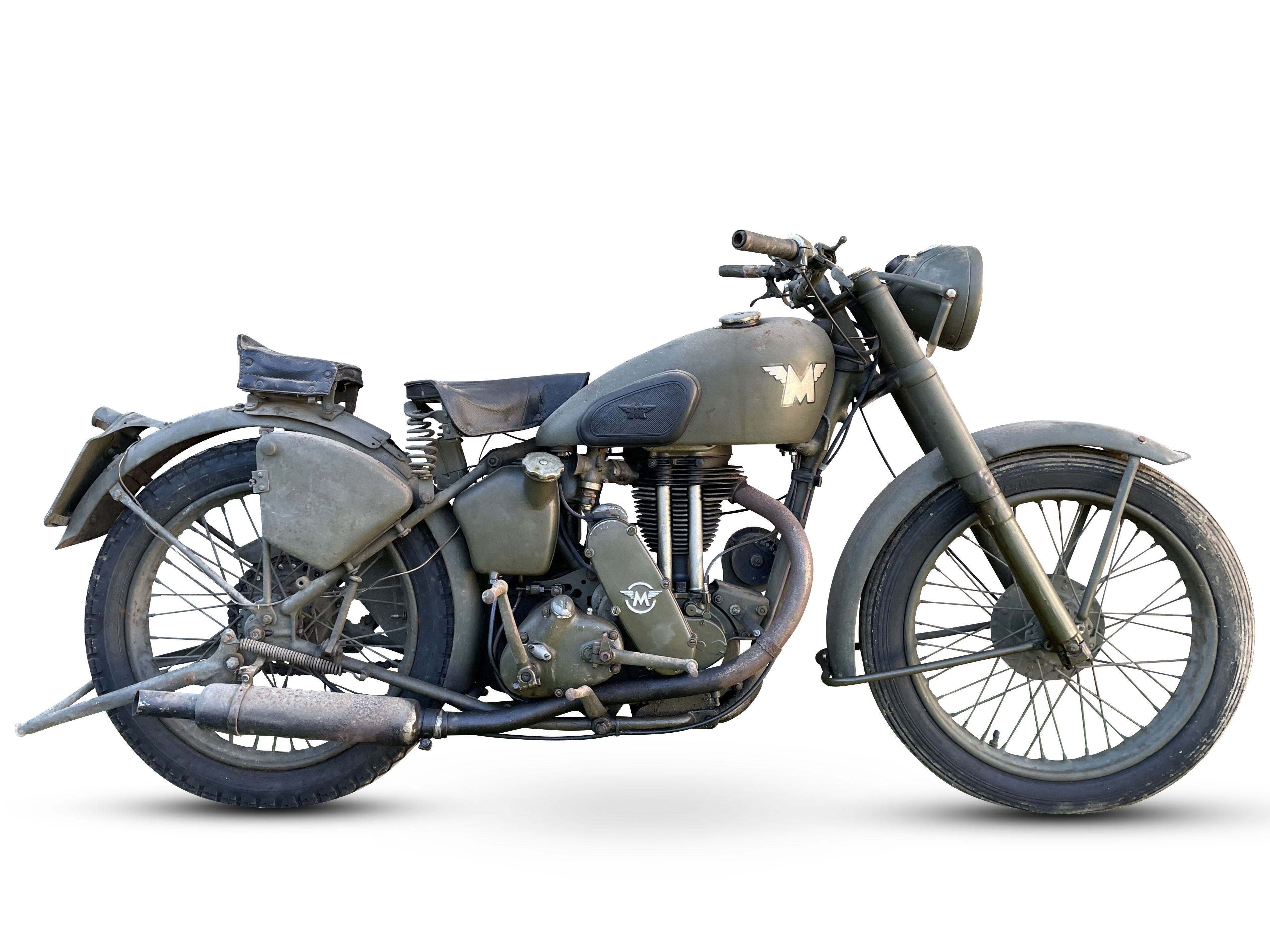 Bonhams Cars : The Clive Wood MBE Collection, 1941 Matchless 347cc G3L ...