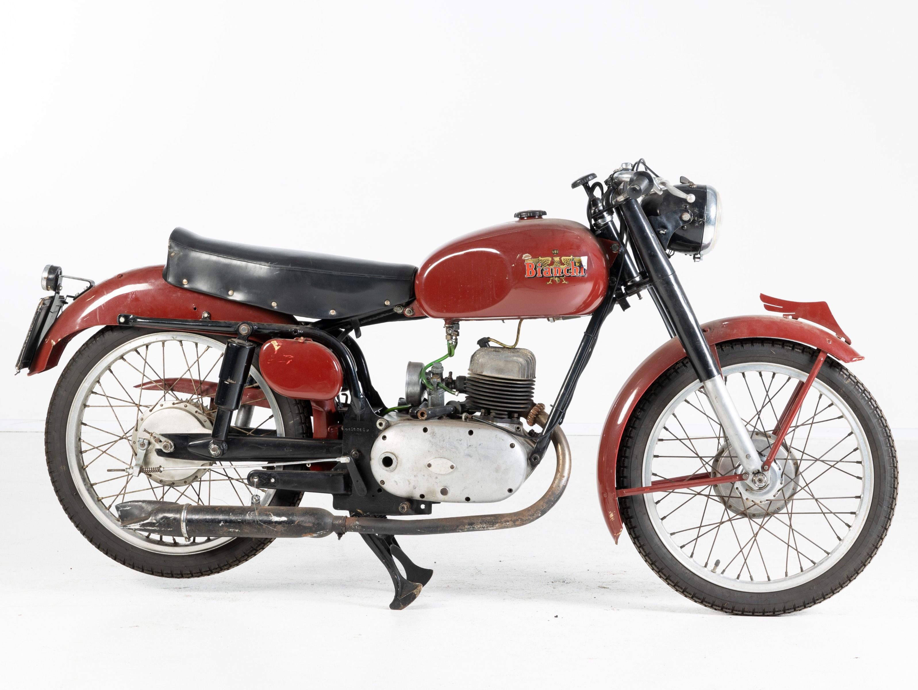 Bonhams Cars : 1955 Bianchi 125cc Mendola Project Frame no. 158365 Engine no. 158365
