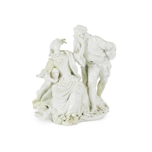 Bonhams Cornette de Saint Cyr : Groupe en porcelaine de Meissen ...
