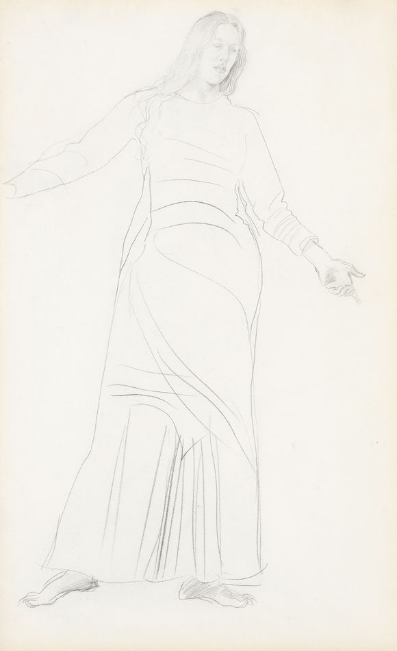 Bonhams : Augustus Edwin John O.M., R.A. (British, 1878-1961) Euphemia Lamb