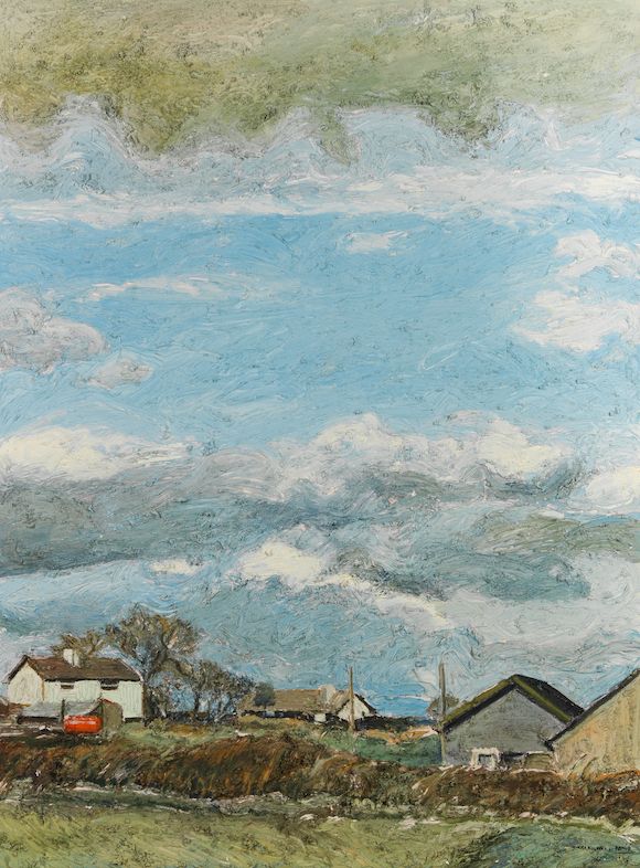 Bonhams : Hugues Claude Pissarro (French, born 1935) Ferme à Coolgreany ...