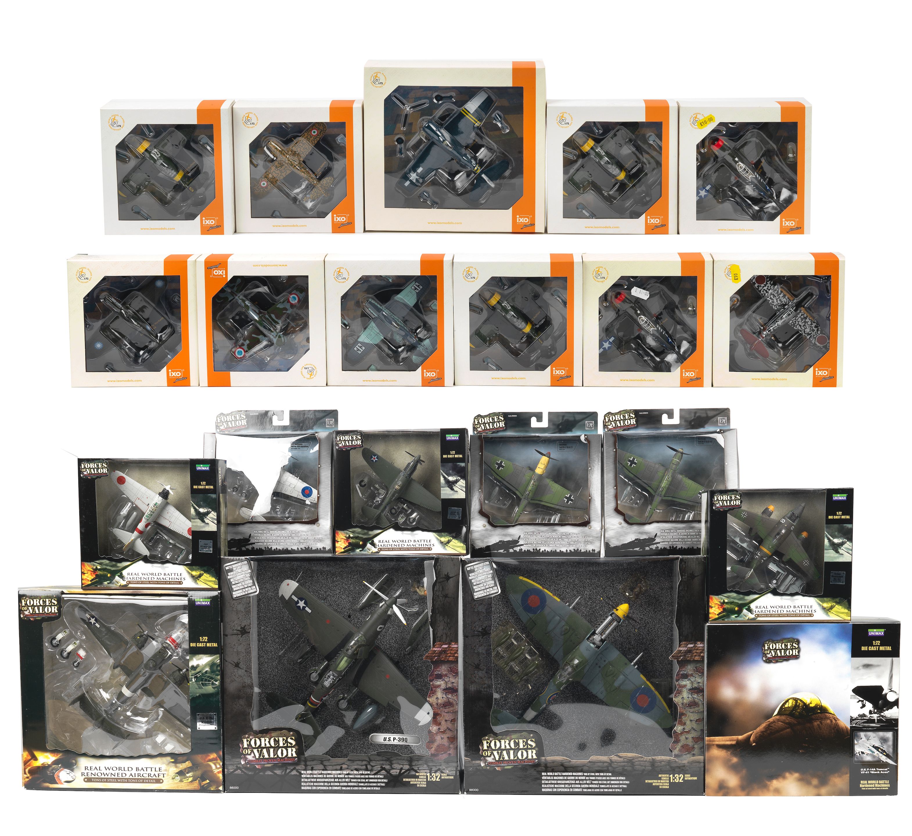 Bonhams Cars : Twenty-one boxed die-cast scale models of mainly WWII ...