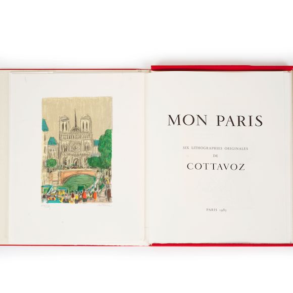 Bonhams Cornette de Saint Cyr : ANDRÉ COTTAVOZ (1922-2012) Mon Paris ...
