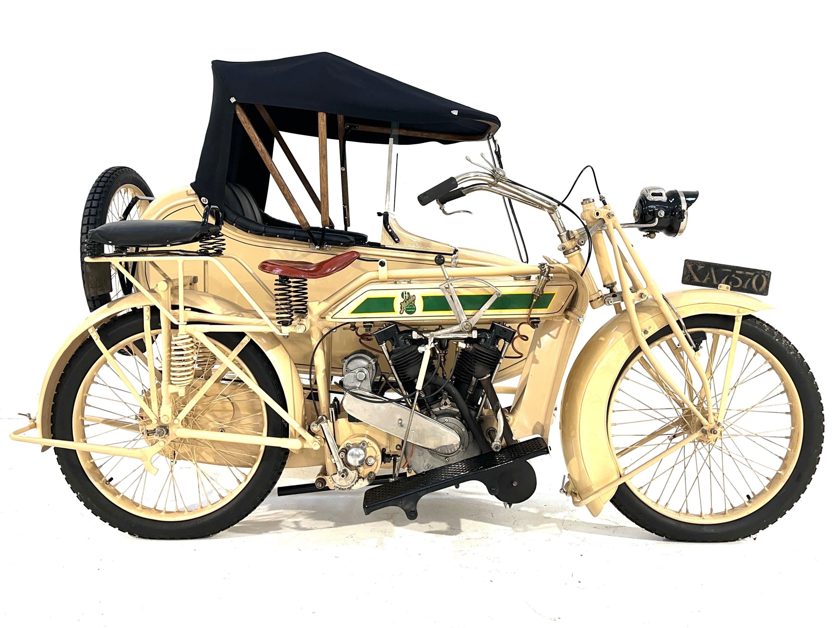 Bonhams Cars : 1921 Matchless 8hp Model H2 Motorcycle Combination Frame ...