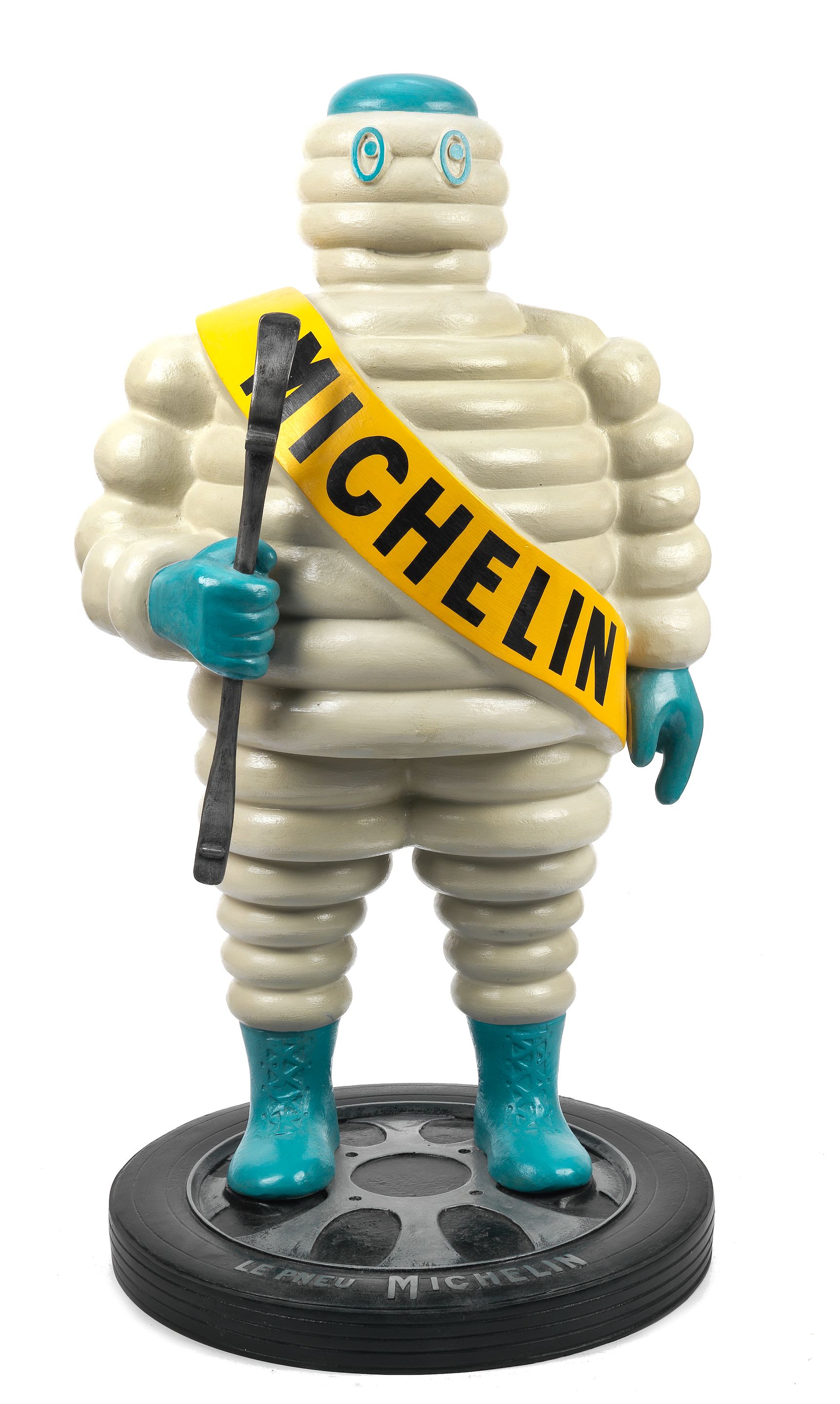 Bonhams Cars : A hand-painted 'Mr Bibendum' standing forecourt display ...