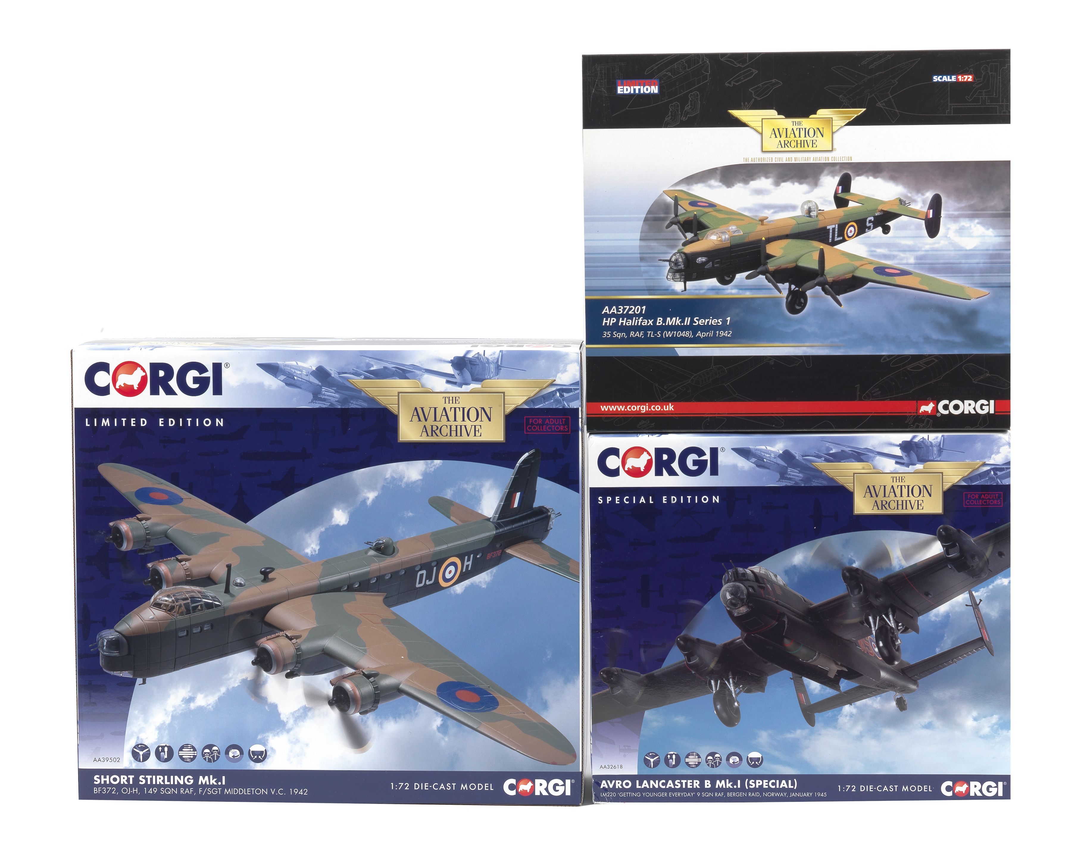 Bonhams Cars : Three boxed 1:72 scale limited edition die-cast models ...