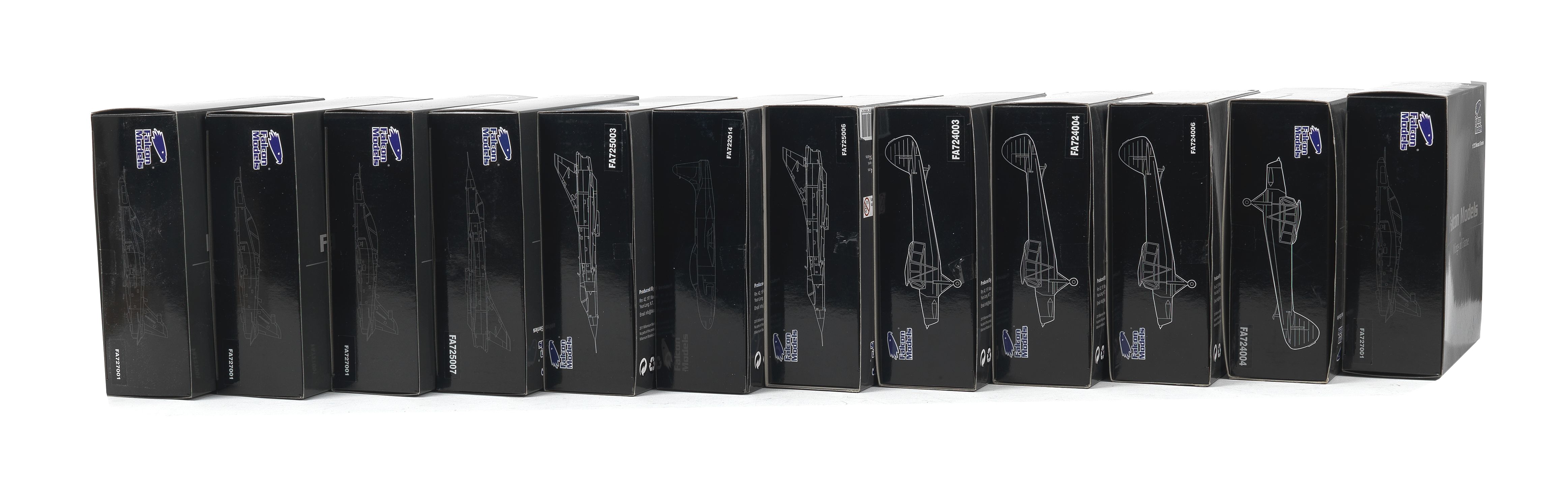 Bonhams Cars : Twelve boxed 1:72 scale die-cast aircraft models by ...
