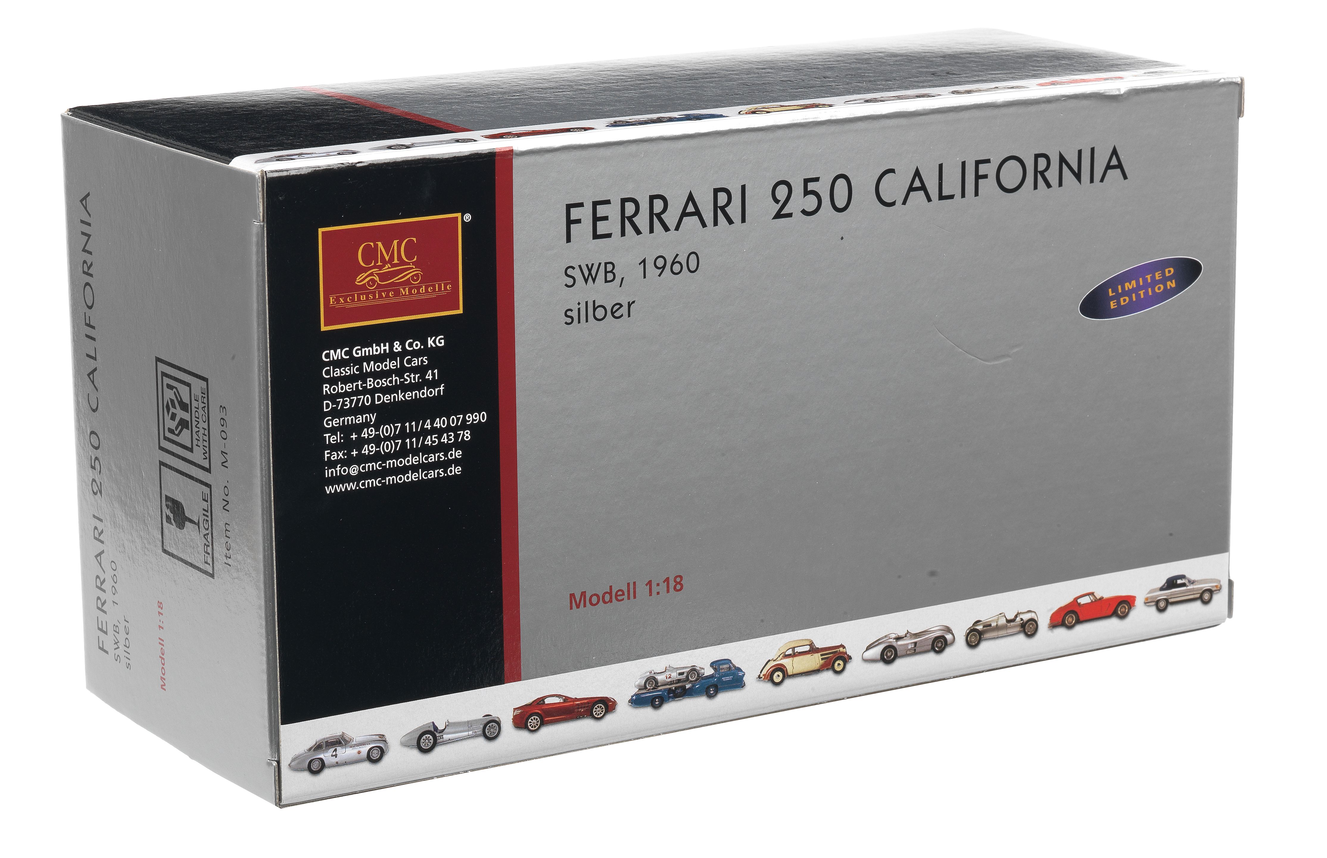 Bonhams Cars : A boxed 1:18 scale die-cast model of a Ferrari 250 ...