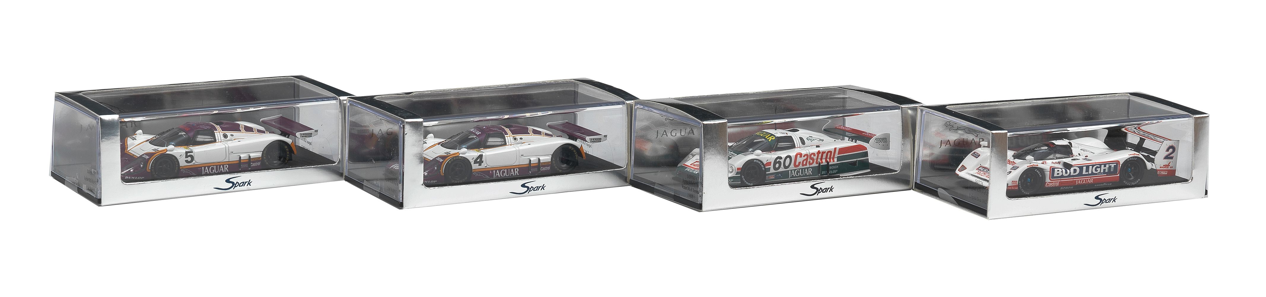Bonhams Cars : Four boxed 1:43 scale die-cast models of 1987-1992 ...