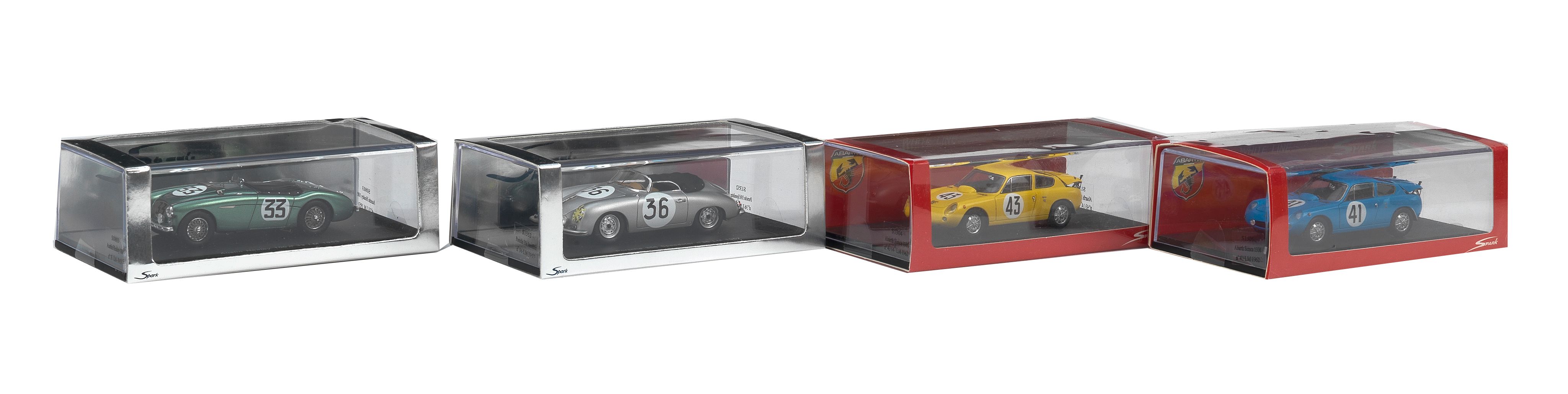 Bonhams Cars : Four boxed 1:43 scale die-cast models of 1953-1962 Le ...