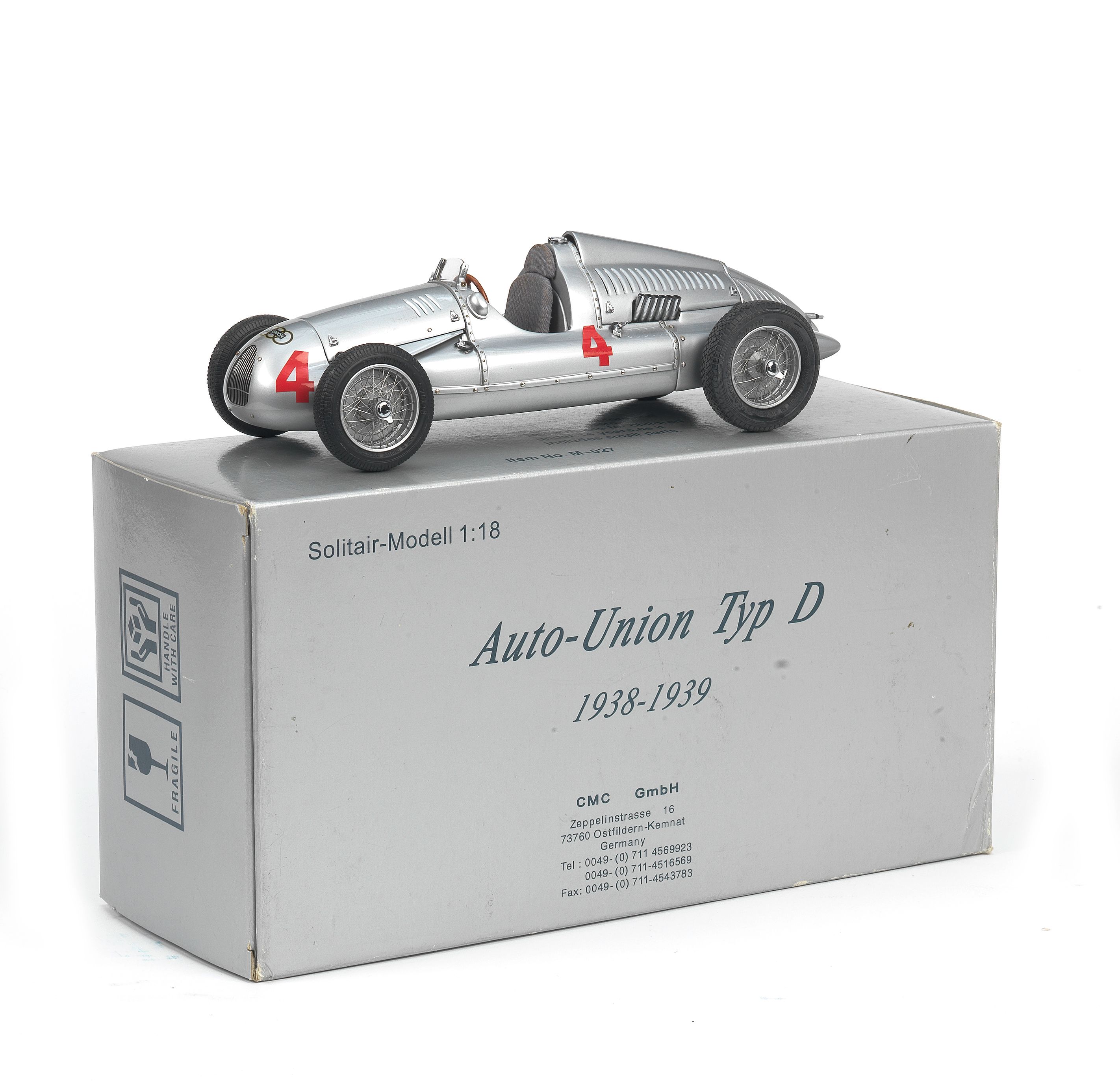 Bonhams Cars : A boxed 1:18 scale die-cast model of the 1938-1939 Auto ...