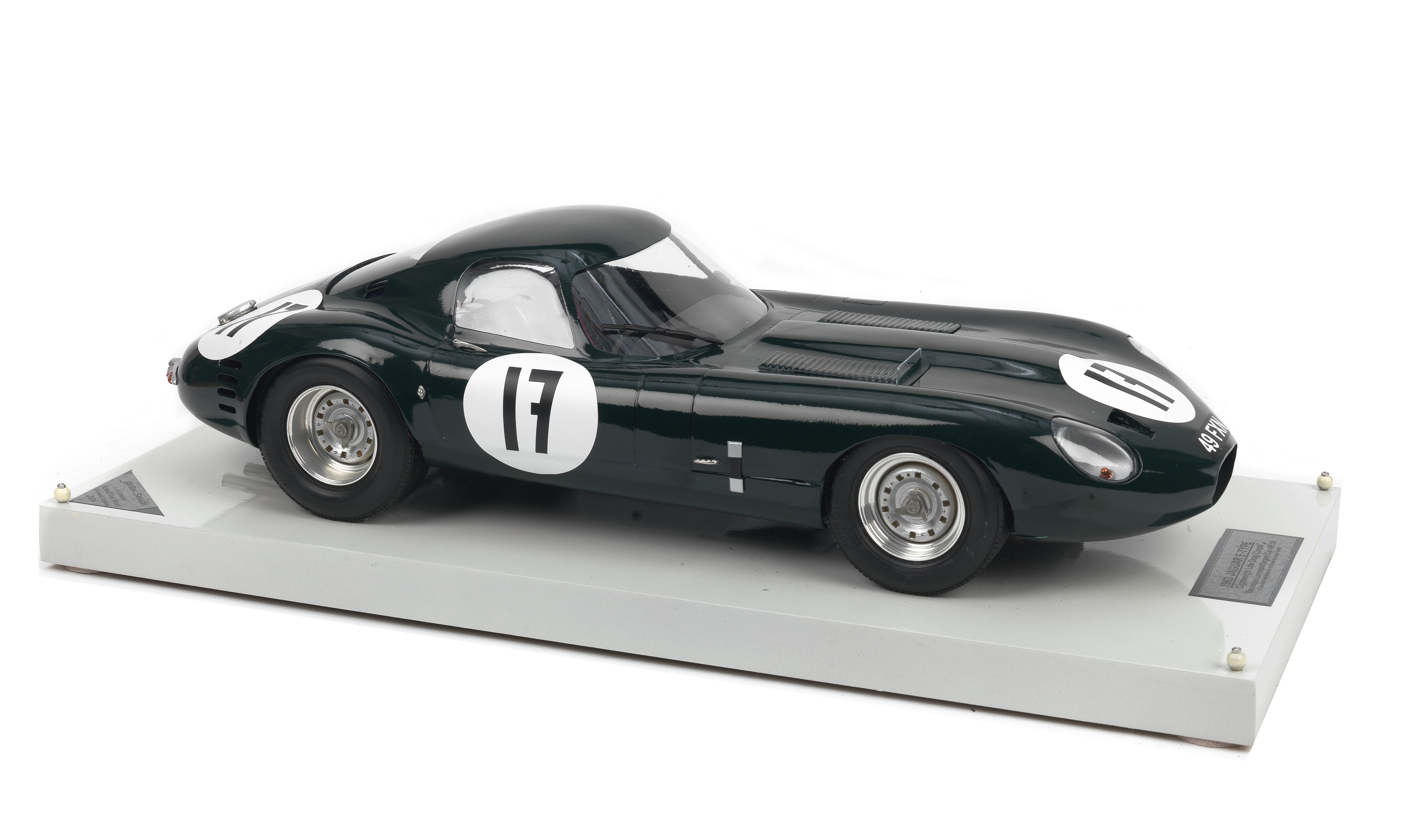Bonhams Cars : A 1:8 scale model of the 'Lumsden/Sargent' 1963 Jaguar E ...