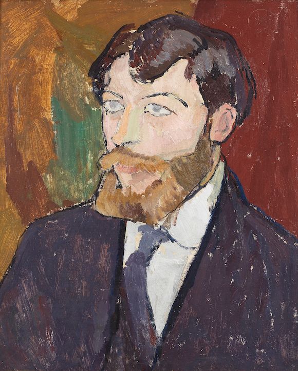 Bonhams : Vanessa Bell (British, 1879-1961) Portrait of Henri Doucet 41 ...