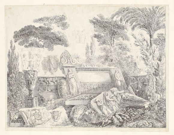 Bonhams : MADDOX (GEORGE, ARCHITECT) "Prints from the Etchings Made by ...