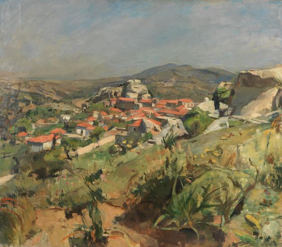 Bonhams : Anthony Eyton R.A., R.W.A., R.W.S. (British, born 1923) Agios ...