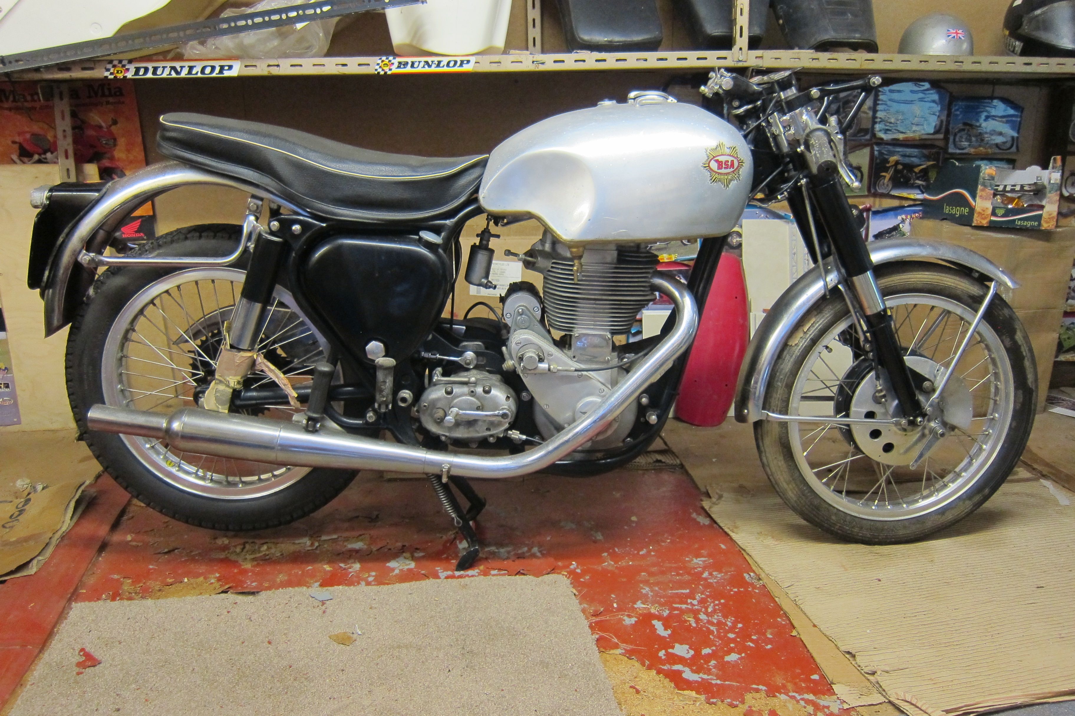 Bonhams Cars : Property of a deceased's estate, 1954 BSA 350cc Gold ...