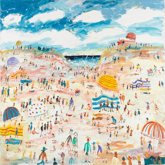 Bonhams : Simeon Stafford (British, born 1956) Near St Ives (unframed)