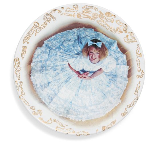 Bonhams : Grayson Perry (born 1960) Plate, 2010 Diameter 21.7 cm (8 9/16in)
