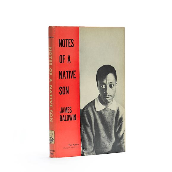 Bonhams : BALDWIN (JAMES) Notes of a Native Son, FIRST EDITION, SIGNED ...