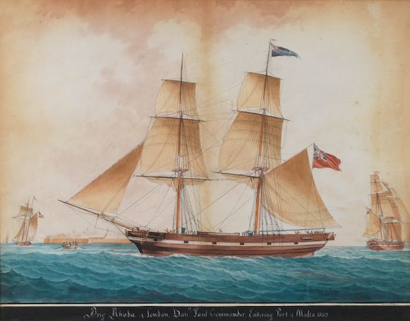 Bonhams : Nicolas S. Cammillieri (Maltese, born circa 1798-died circa ...