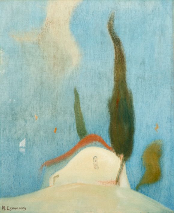 Bonhams Cornette de Saint Cyr : MICHALIS ECONOMOU (1888-1933) Chapelle ...