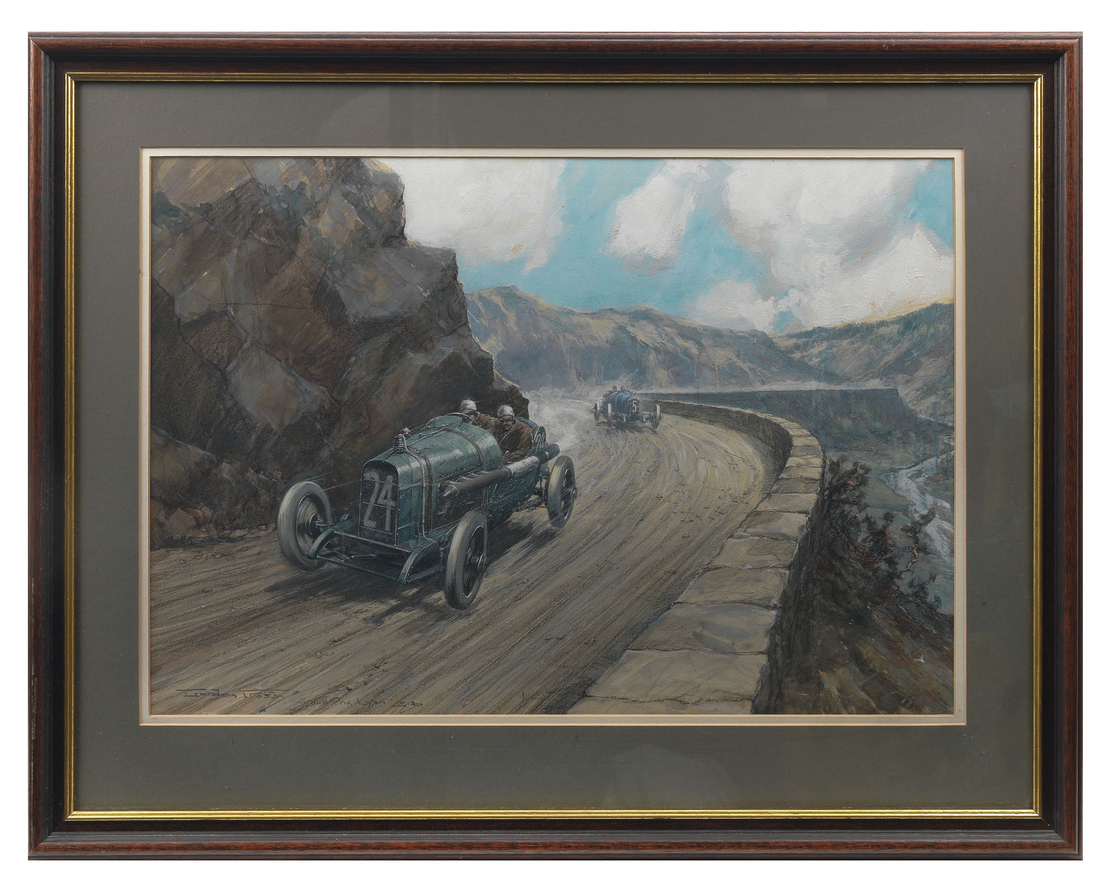 Bonhams Cars : Frederick Gordon Crosby (British, 1885-1943) 'Grand Prix ...