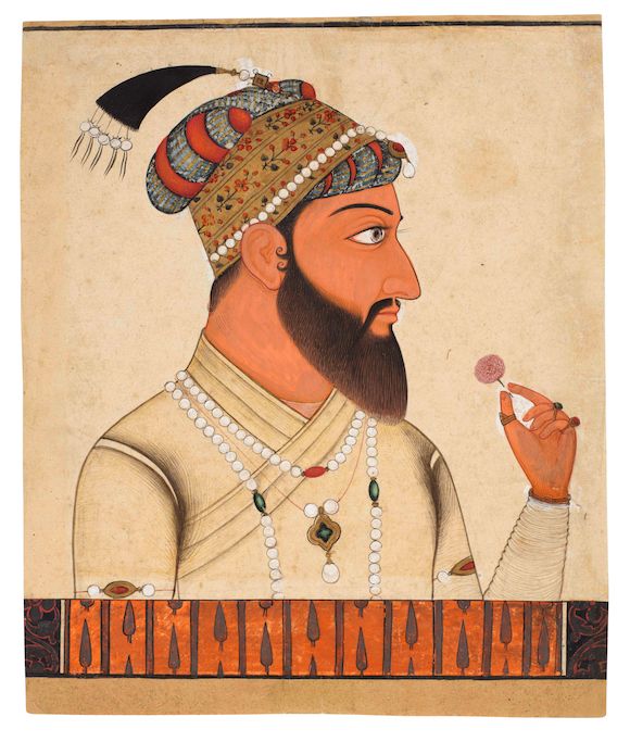 Bonhams : The Mughal Emperor Bahadur Shah I (reg. 1707-1712) at a ...