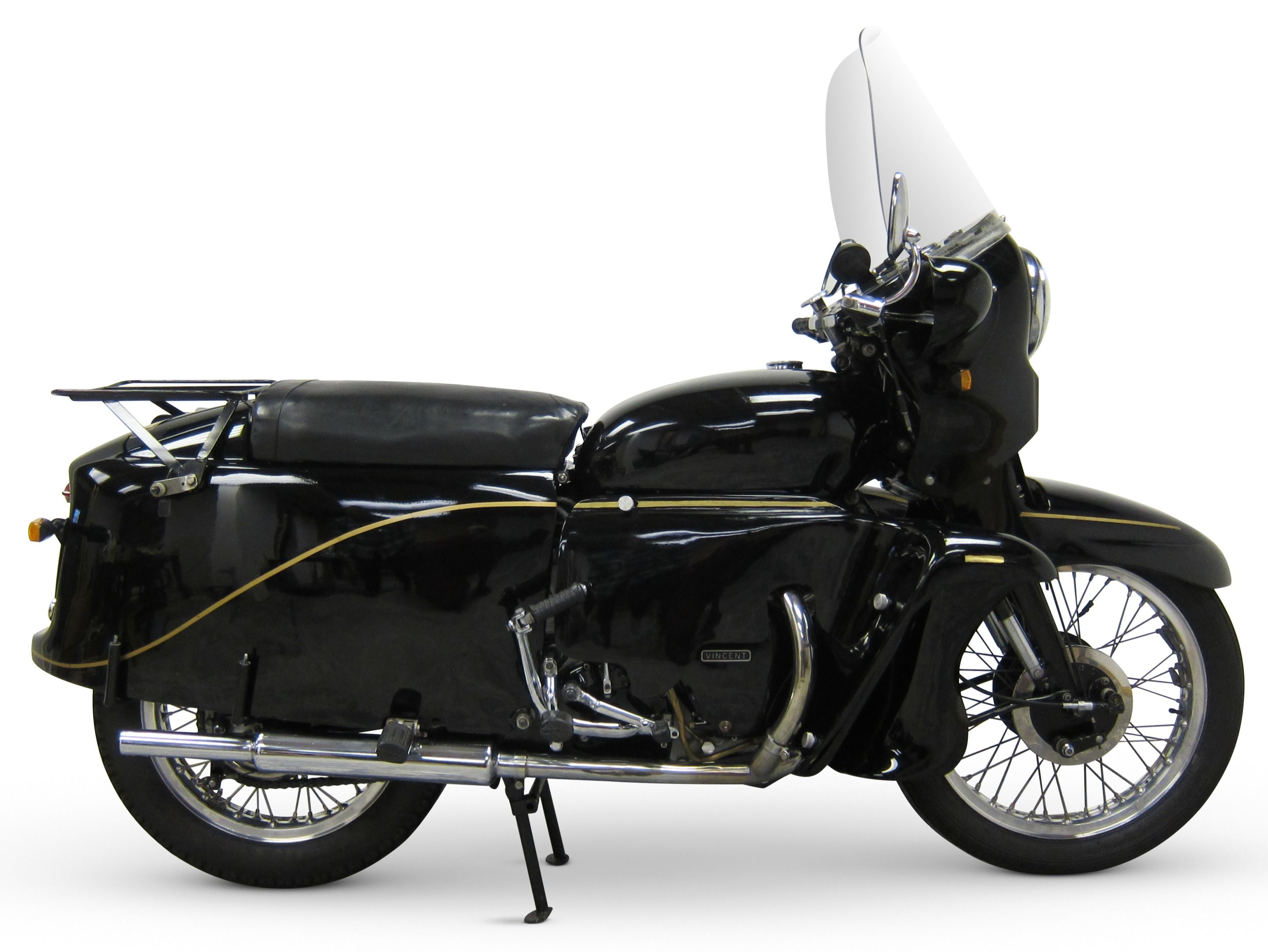 Bonhams Cars : 1955 Vincent 998cc Black Knight Frame no. RD12916F Rear ...