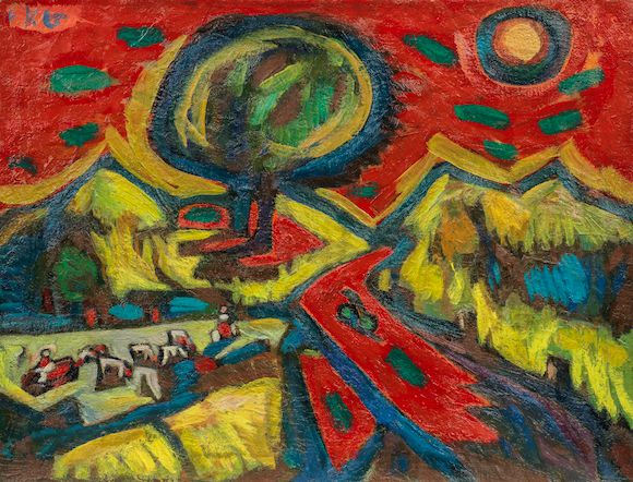 Bonhams : FRIEDRICH KARL GOTSCH (1900-1984) Aus dem Dänischen Wohld ...