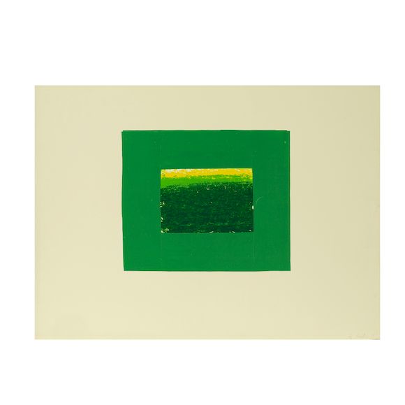 Bonhams Cornette de Saint Cyr : HOWARD HODGKIN (1932-2017) Indian View ...