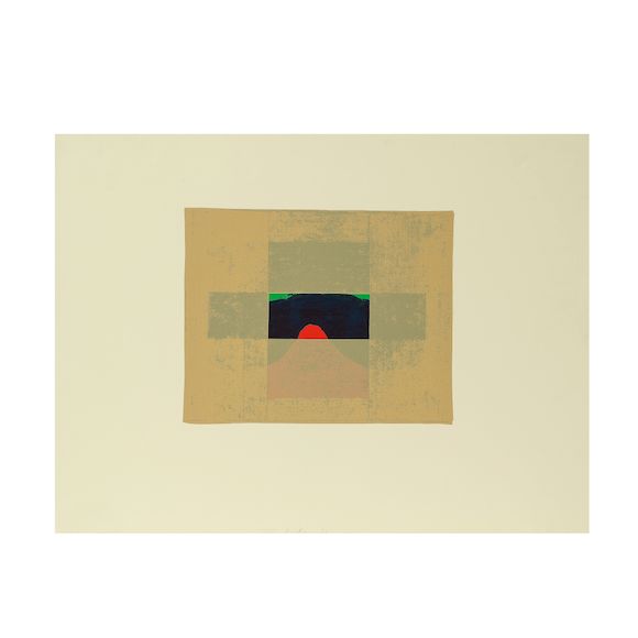 Bonhams Cornette de Saint Cyr : HOWARD HODGKIN (1932-2017) Indian View ...