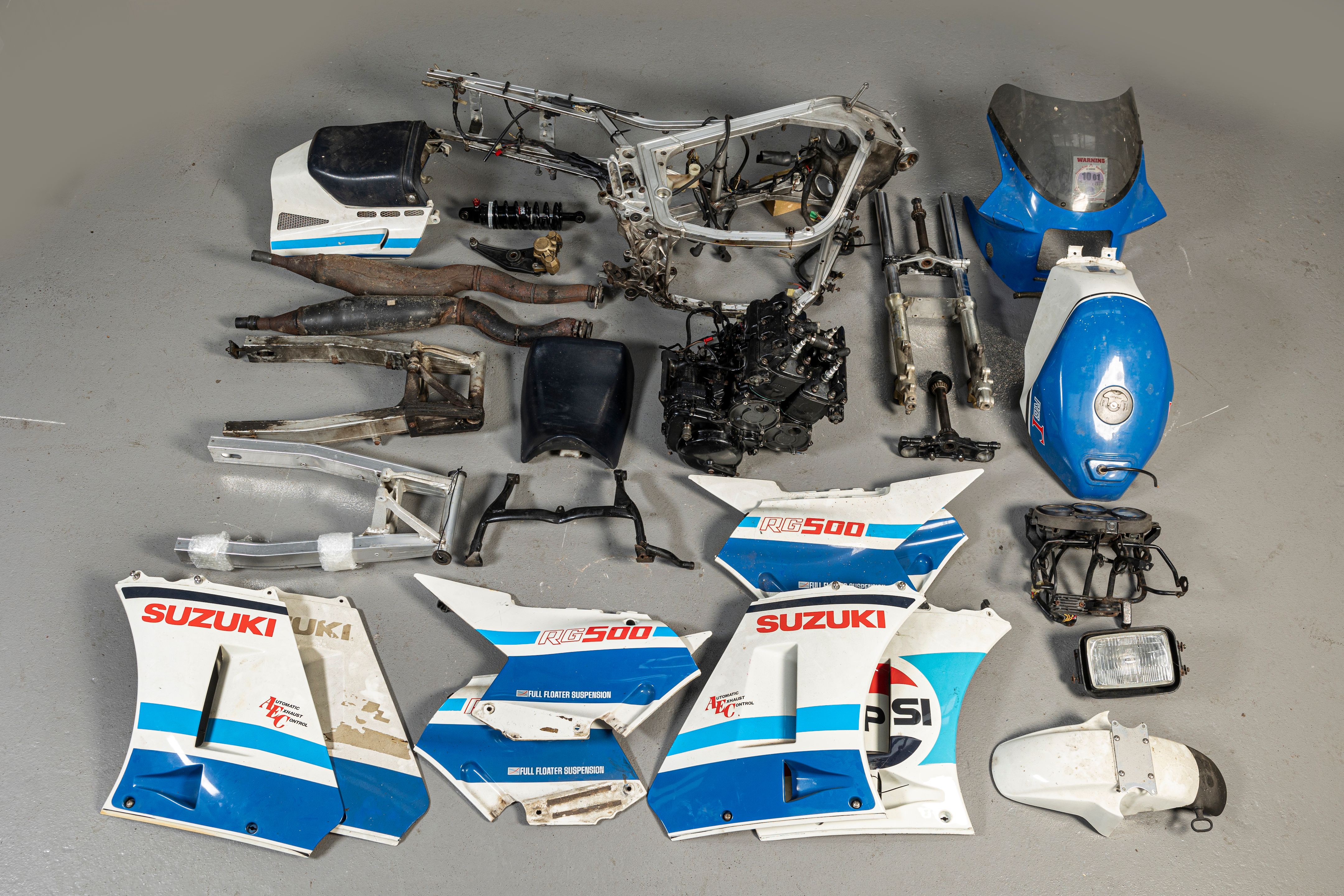 Bonhams Cars : 1986 Suzuki RG500 Project Frame no. HM31A-101299 Engine ...