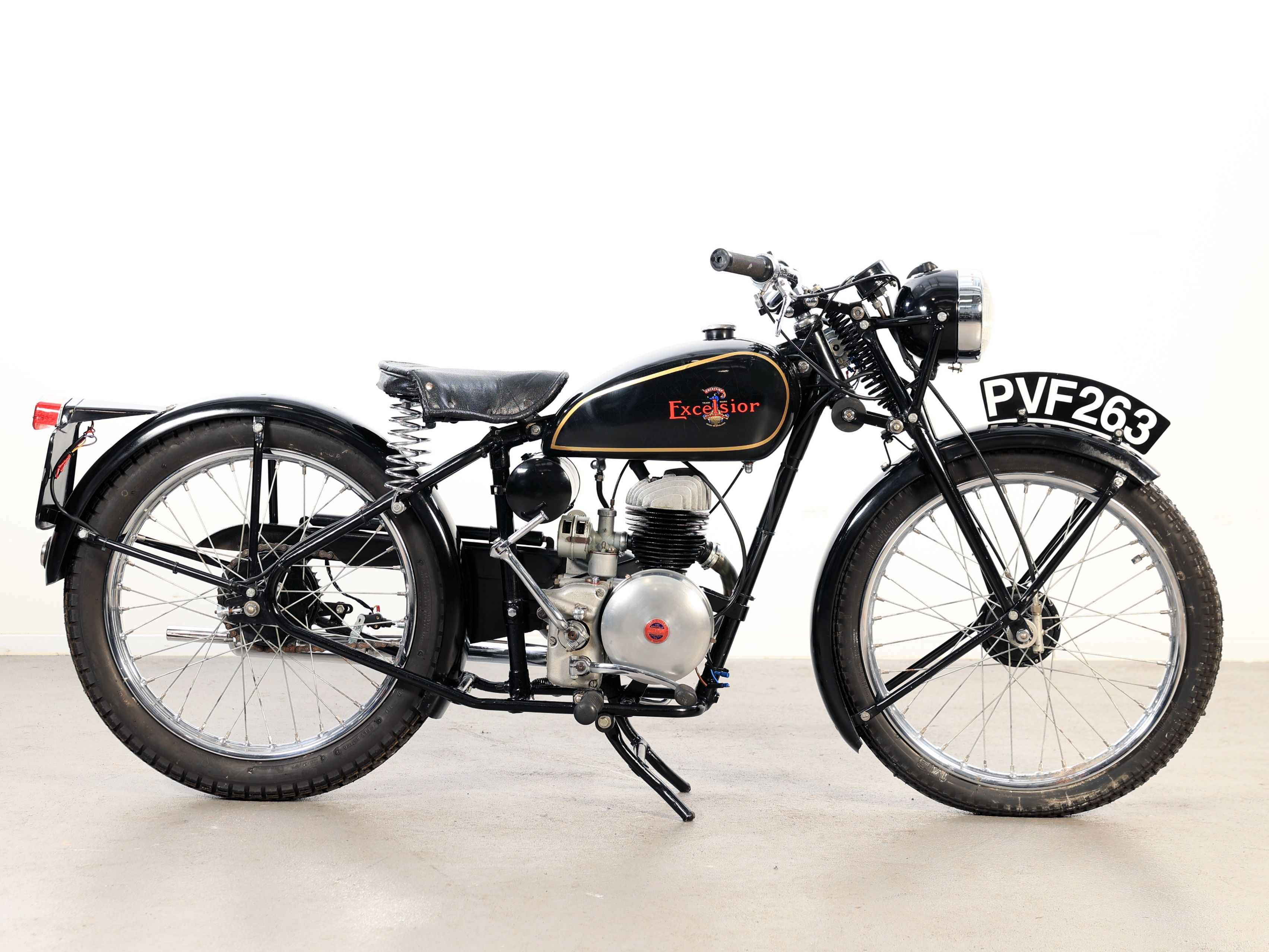 Bonhams Cars : 1954 Excelsior 125cc D12 Condor Frame no. D12/368 Engine ...