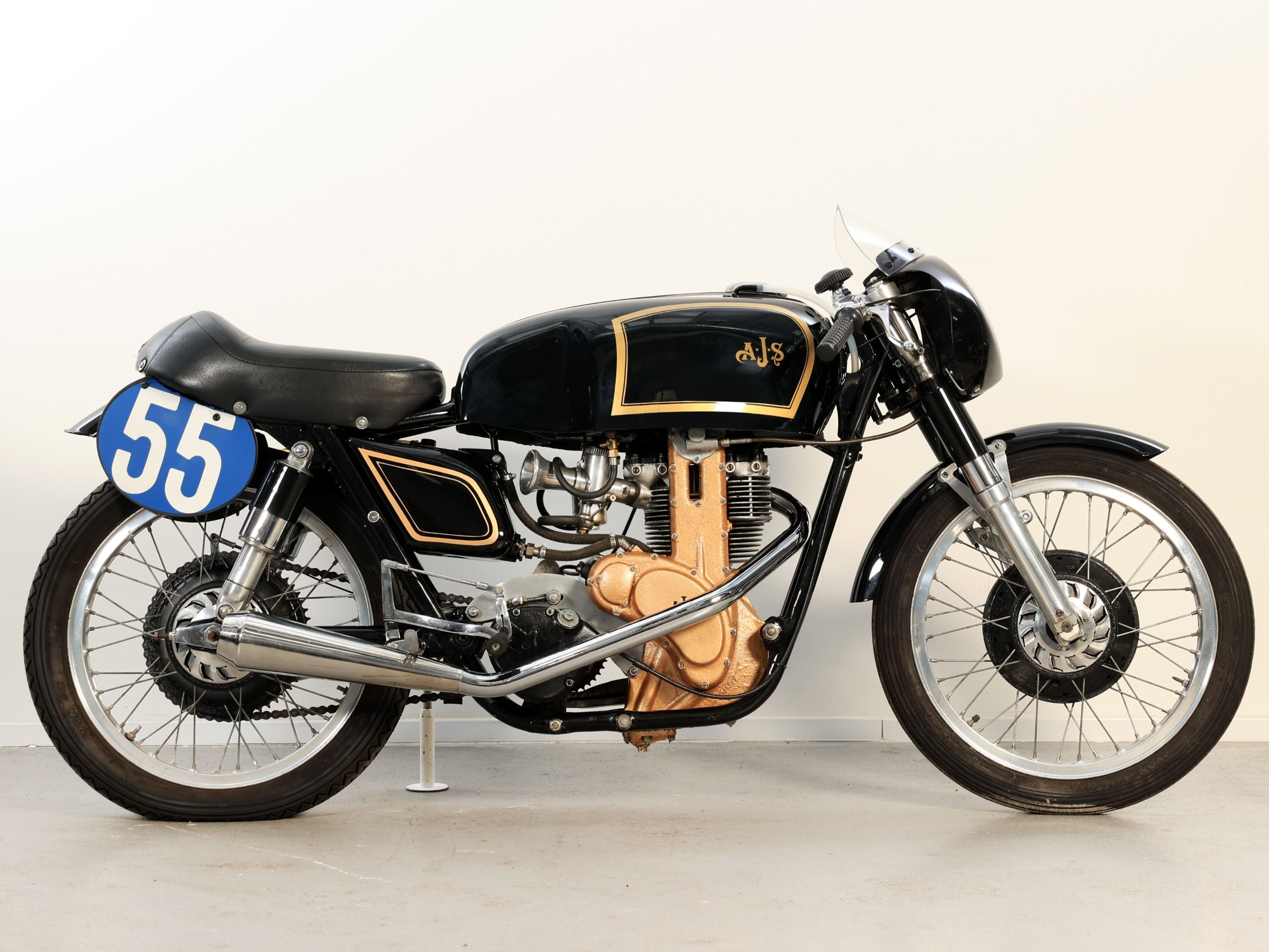 Bonhams Cars : c.1955 AJS 350cc 7R Racing Motorcycle Frame no. 208 ...