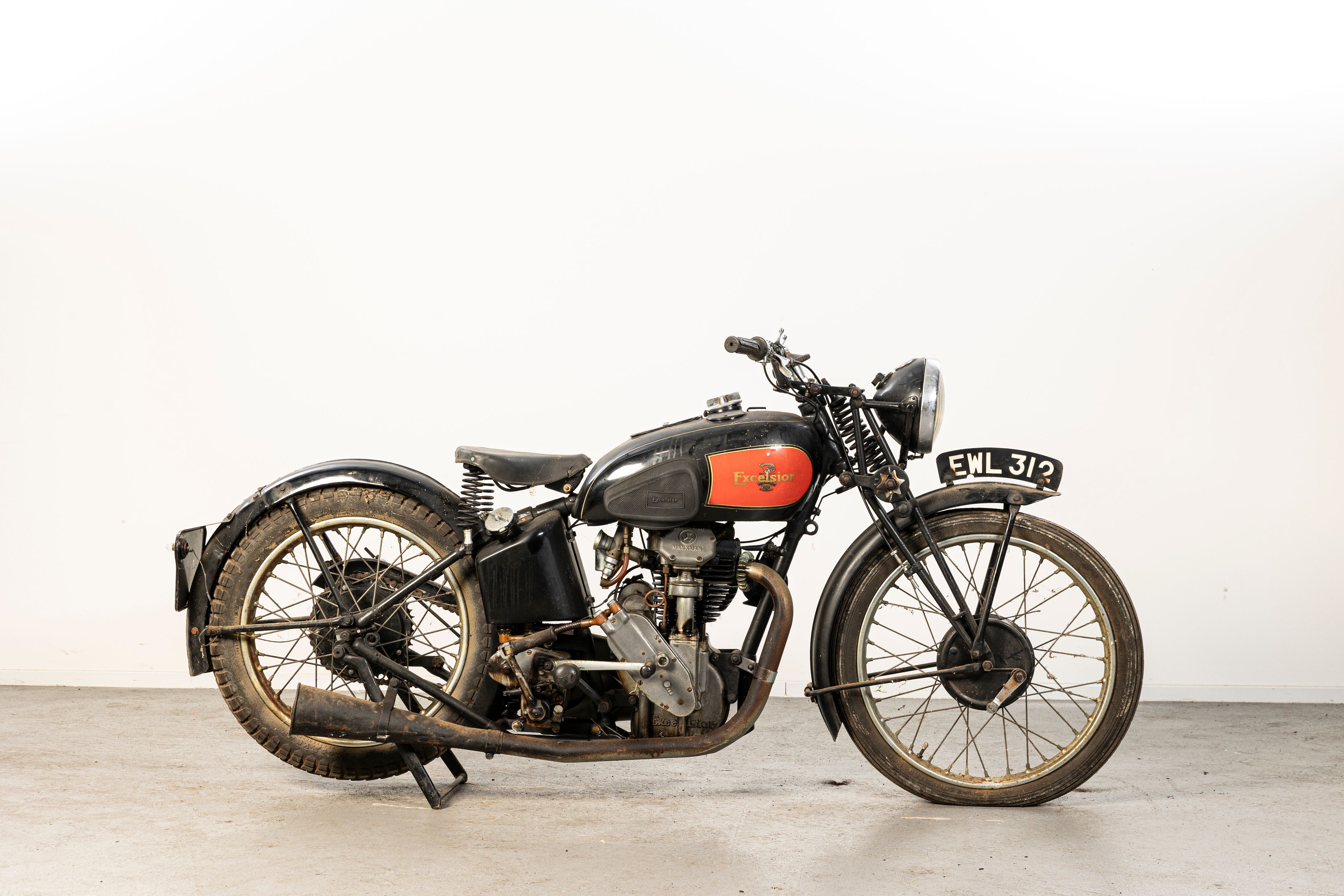 Bonhams Cars : Property of a deceased's estate, 1937 Excelsior 350cc ...