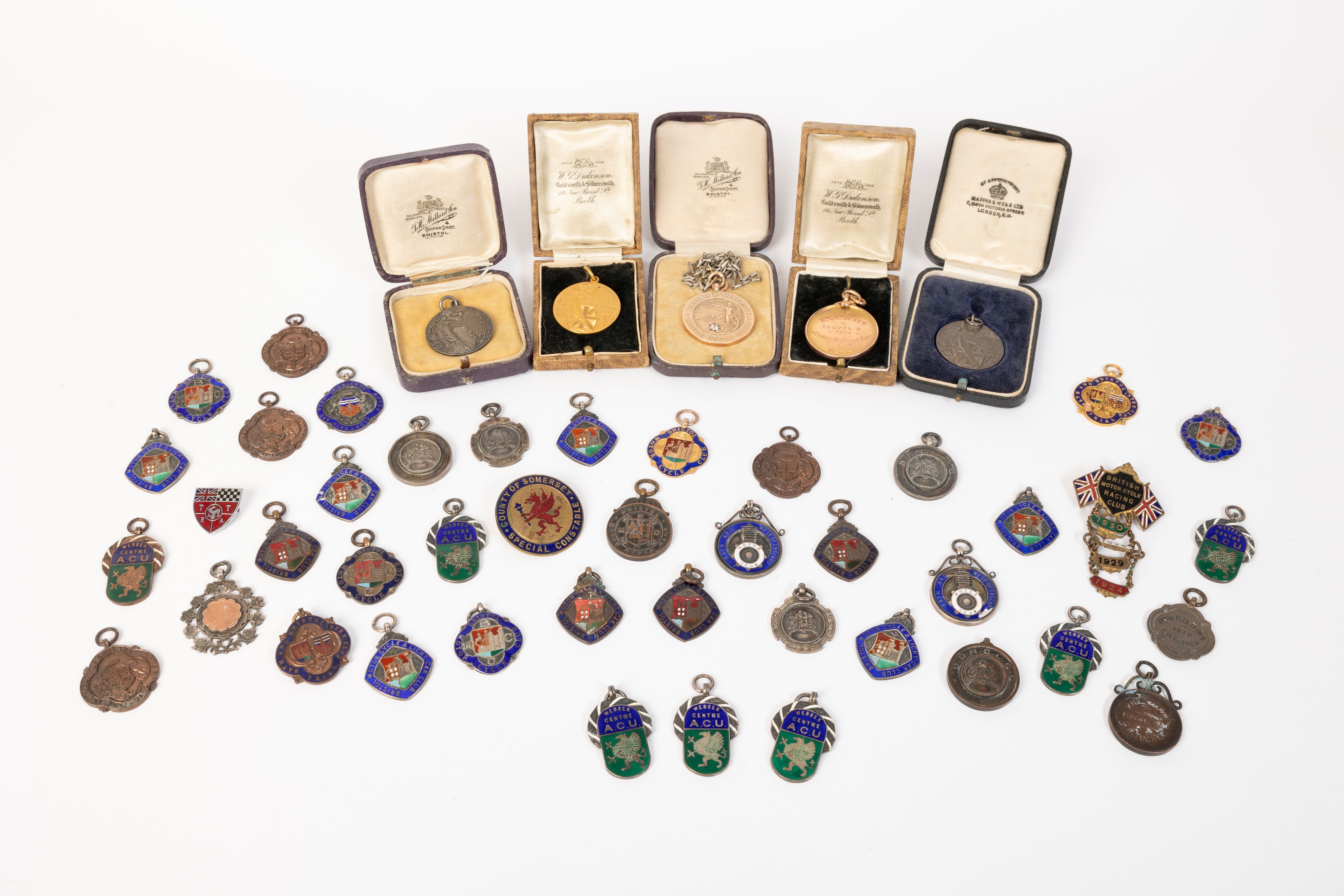 Bonhams Cars : A selection of medallions and medals awarded to George ...