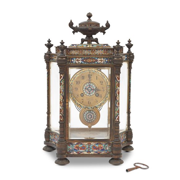 Bonhams : A late 19th century / early 20th century French champlevé ...