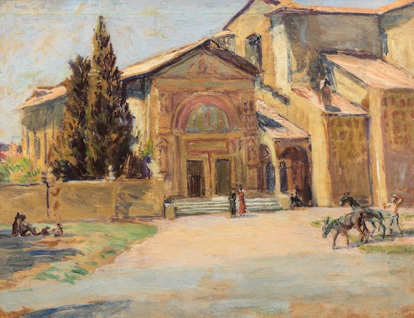 Bonhams : Duncan Grant (British, 1885-1978) The Oratory of San ...