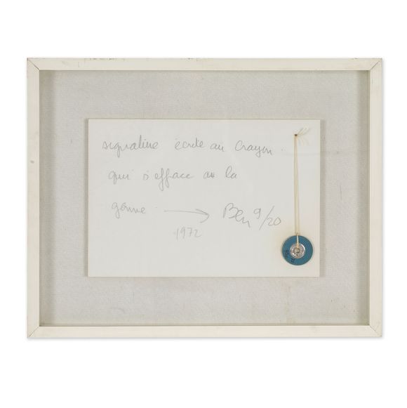 Bonhams Cornette de Saint Cyr : BEN (Benjamin Vautier dit) (Né en 1935 ...