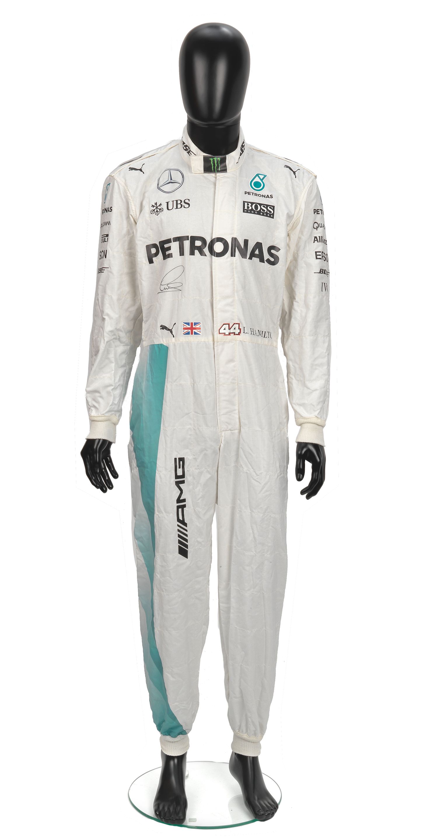 Bonhams Cars : A signed Lewis Hamilton 2015 Mercedes AMG Petronas F1 ...