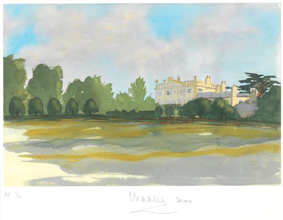 Bonhams : HM King Charles III (British, born 1948) Highgrove Lithograph ...