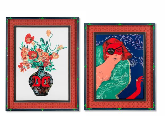 Bonhams : Hannah Gilson (British, born 1987) Touch Down; Seeing Red ...
