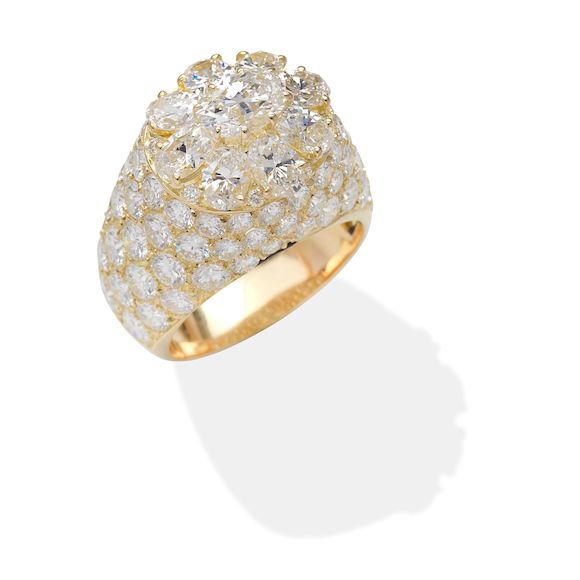 Bonhams : GÉRARD DIAMOND DRESS RING, CIRCA 1990