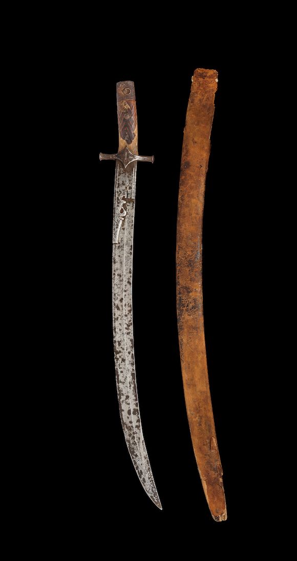 Bonhams : A rare Ilkhanid or Timurid steel sword Central Asia, 13th ...