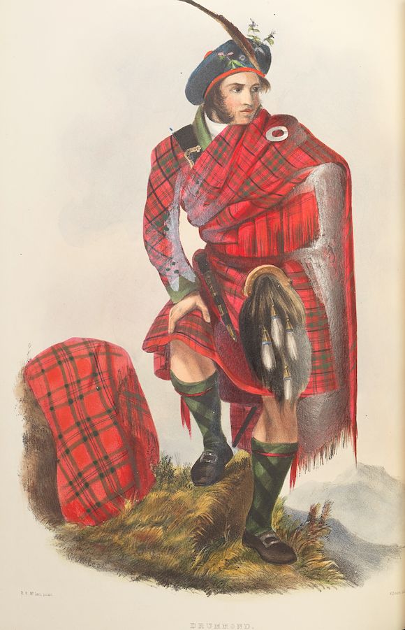 Bonhams : LOGAN (JAMES) AND ROBERT RONALD MCIAN Clans of the Scottish ...