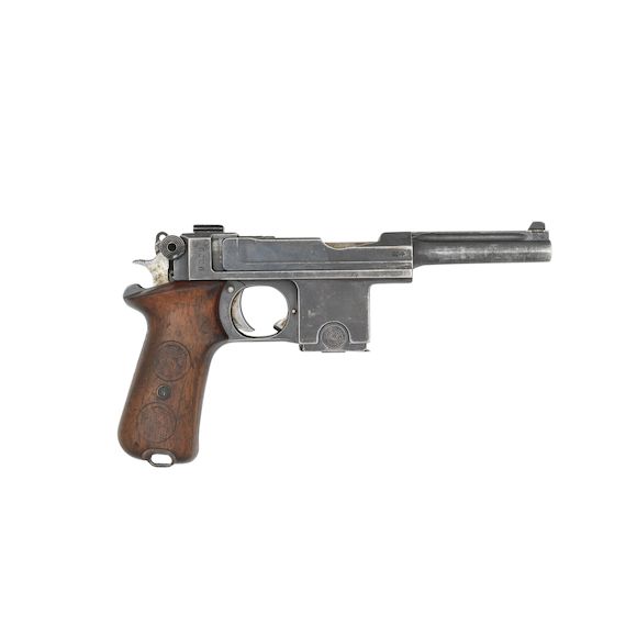 Bonhams : A deactivated 9mm (Bergmann-Bayard) "Model 1910/21" Bergmann ...