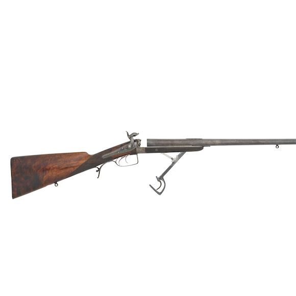 Bonhams : An Extremely Rare .450 (50-Bore) Pin-Fire Bastin/Harvey ...