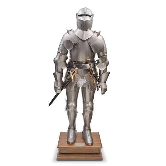 Bonhams : A Modern Reproduction Armour Based On That Of King Ferdinand ...
