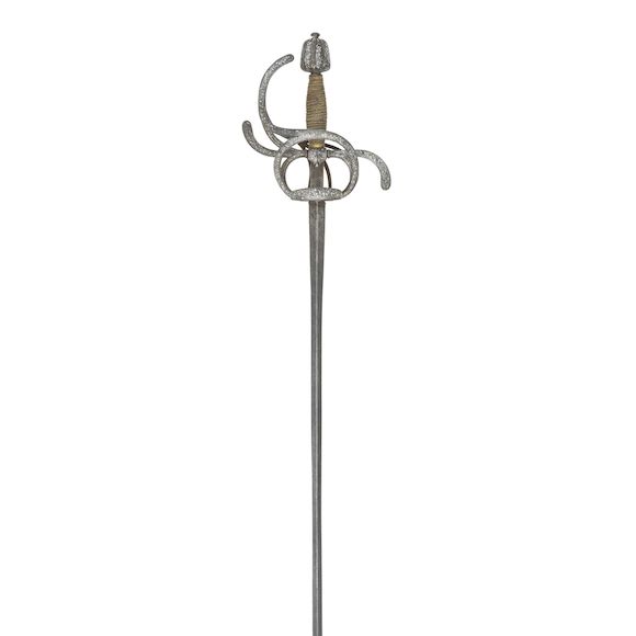 Bonhams : A Fine and Rare French Swept-Hilt Rapier