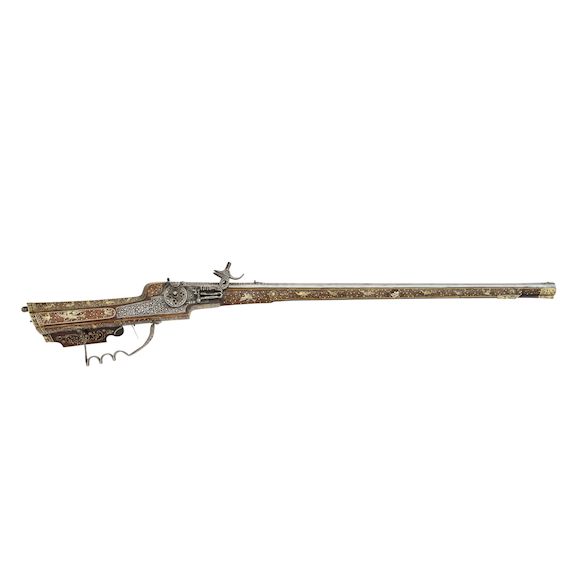 Bonhams : A German Wheel-Lock Rifle Of Unusually Small Bore